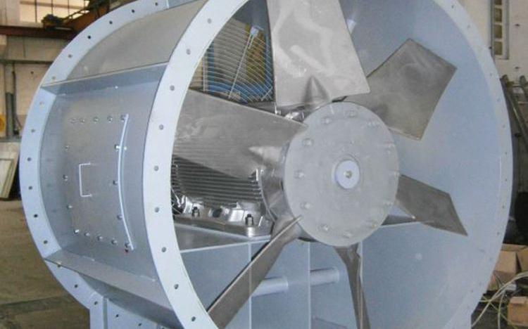 HDAXM Axial fans with Airfoil Blades - Heavy Duty Fans