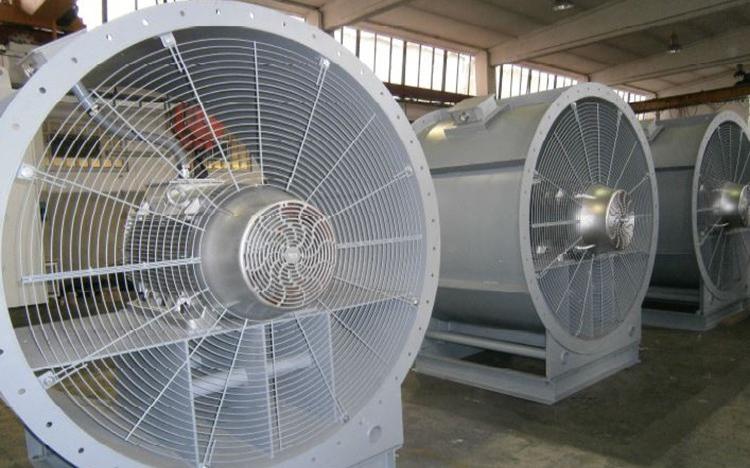 HDAXM Axial fans with Airfoil Blades - Heavy Duty Fans