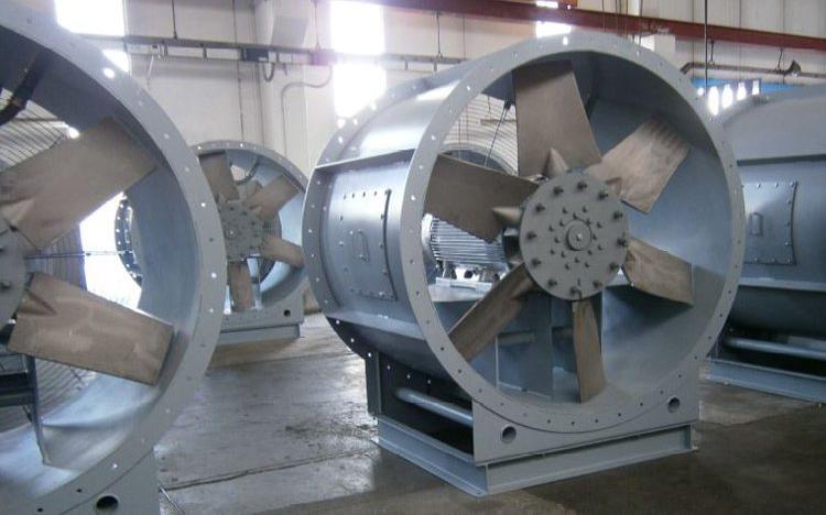 HDAXM Axial fans with Airfoil Blades - Heavy Duty Fans